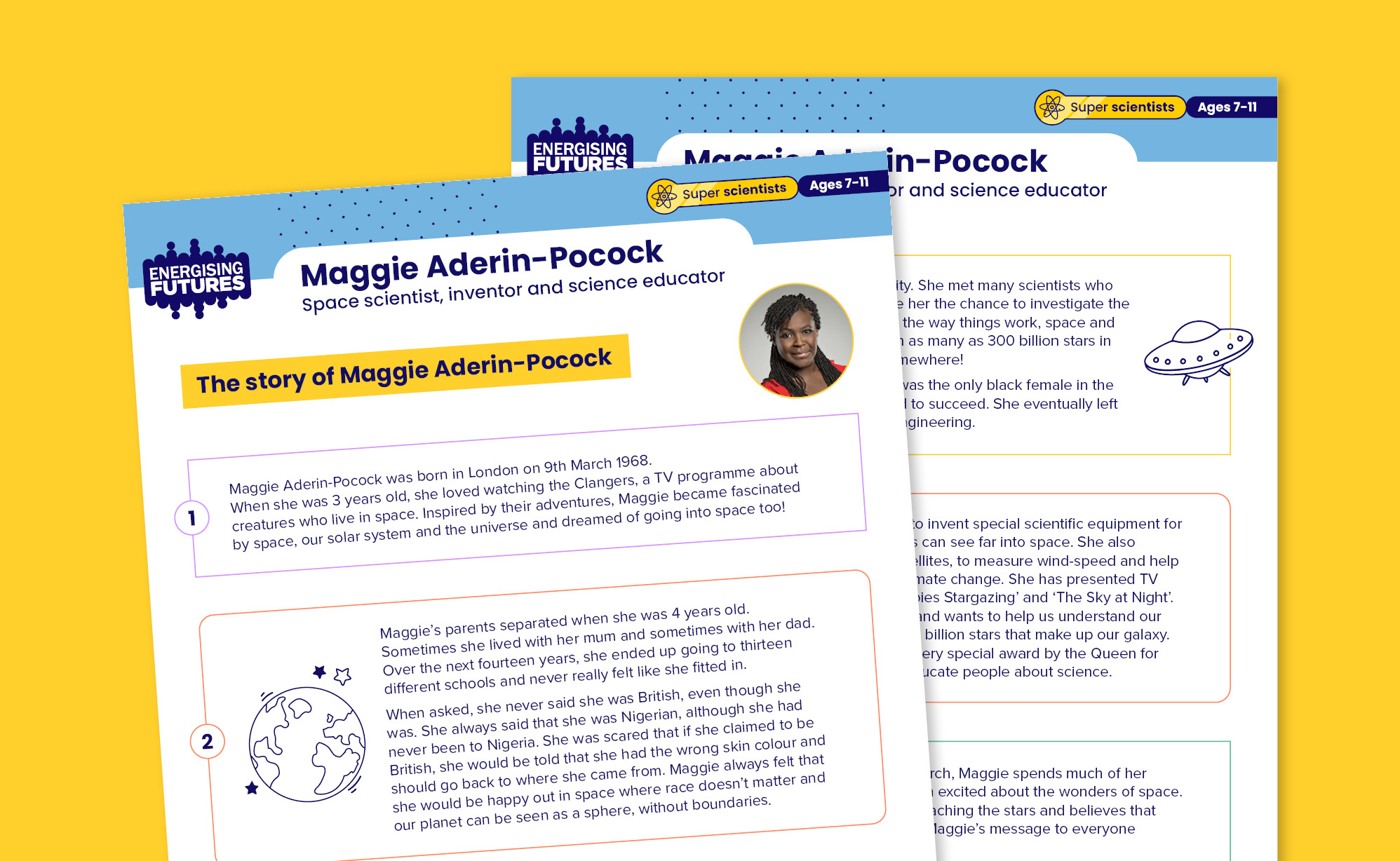 Maggie Aderin-Pocock life story | Energising Futures