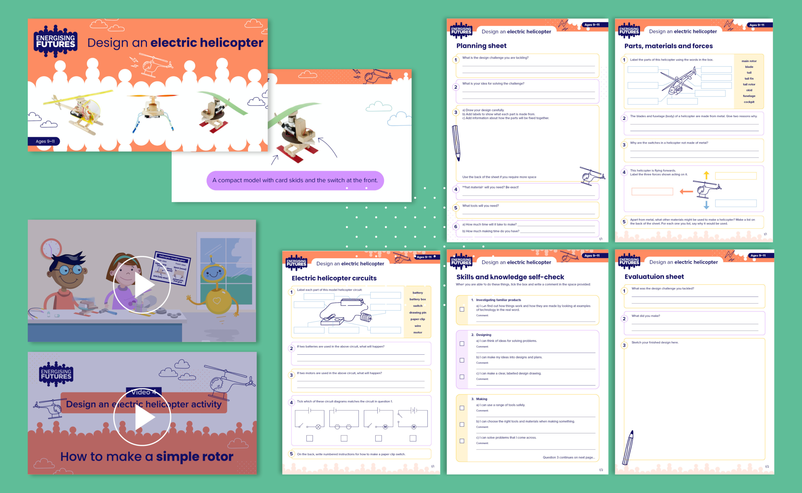 Design an electric helicopter | Energising Futures