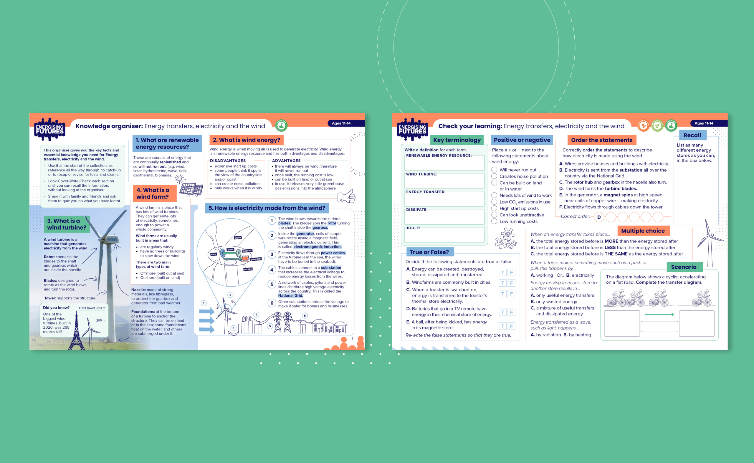 Energy transfers, electricity and the wind | Energising Futures