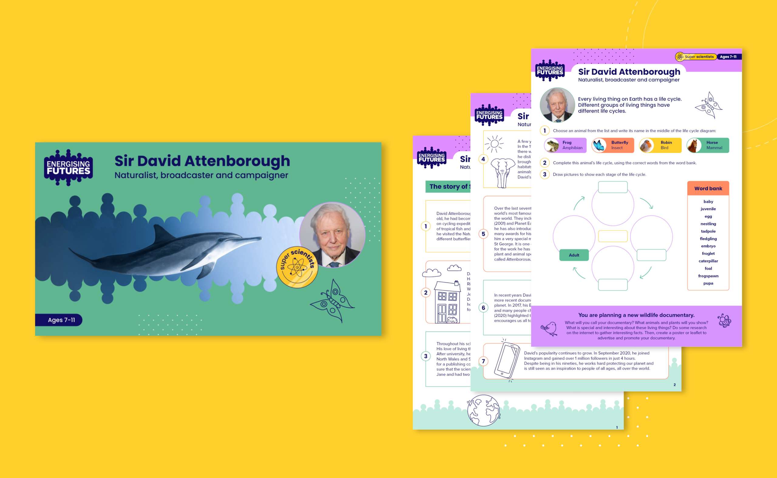 Super scientist: Sir David Attenborough | Energising Futures