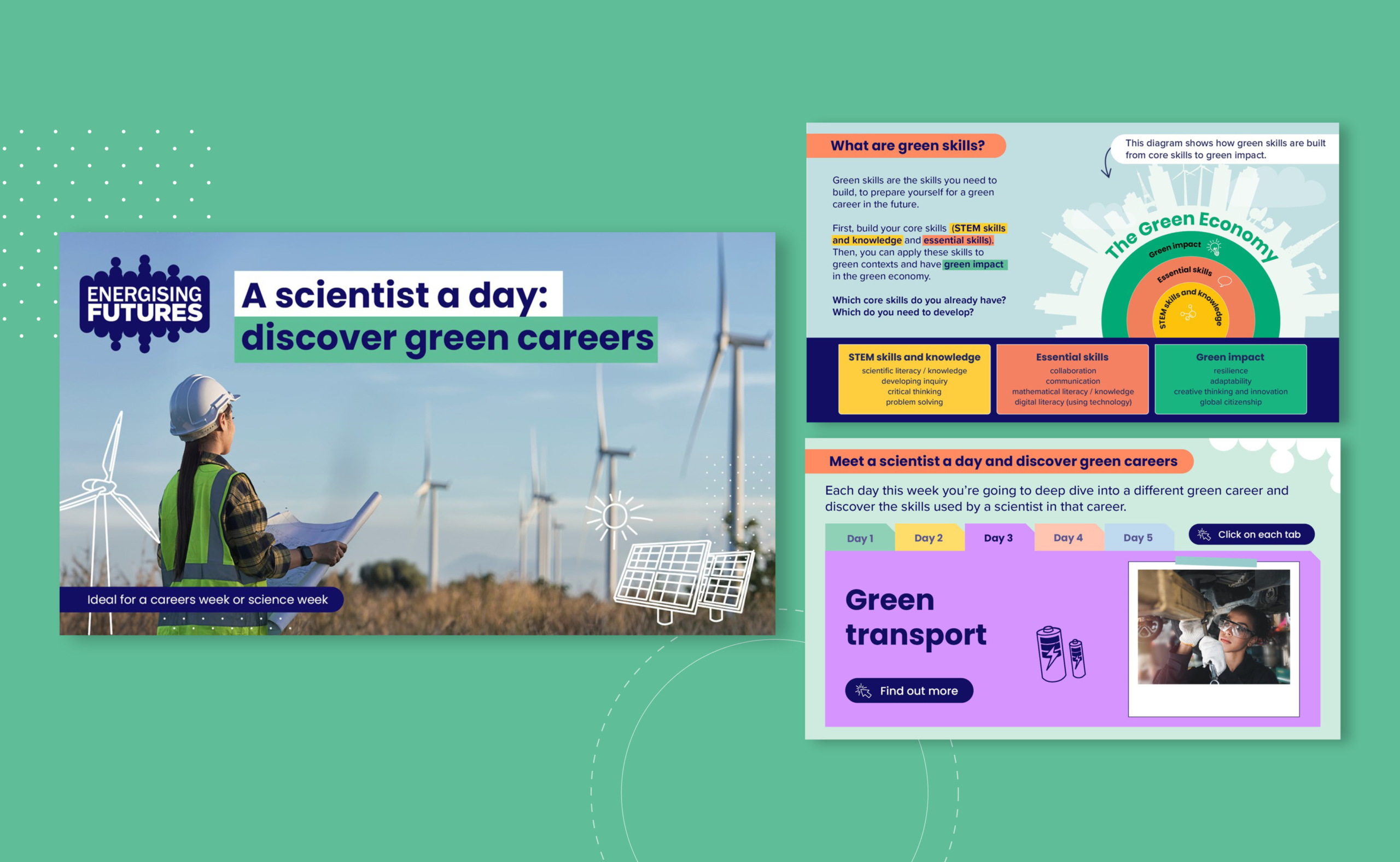 A scientist a day: Discover green careers | Energising Futures