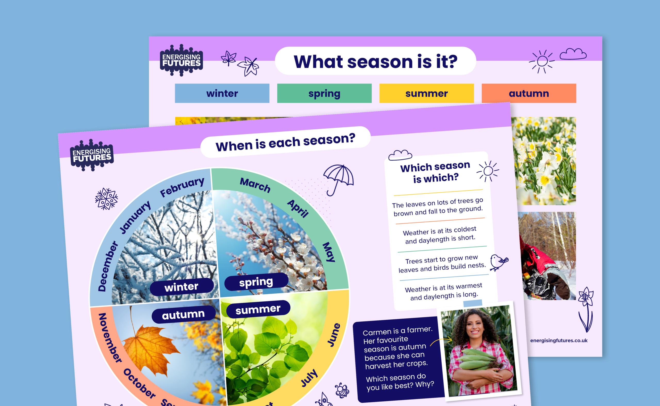 Seasons poster | Energising Futures