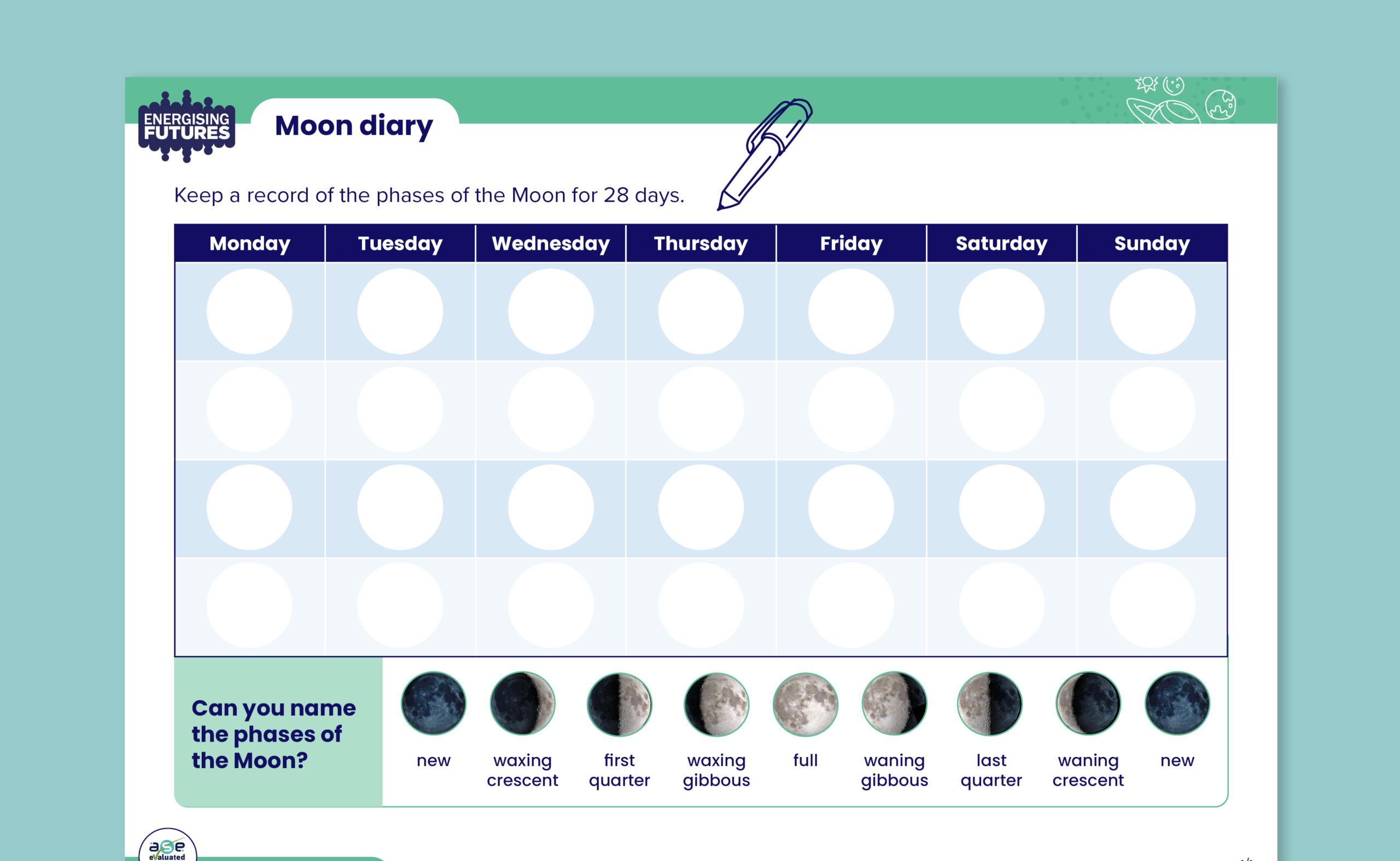 Moon diary | Energising Futures