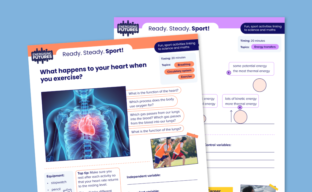 Ready. Steady. Sport: Secondary activity pack | Energising Futures