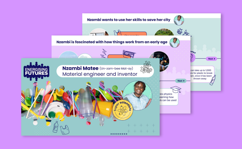 The story of Nzambi Matee presentation | Energising Futures
