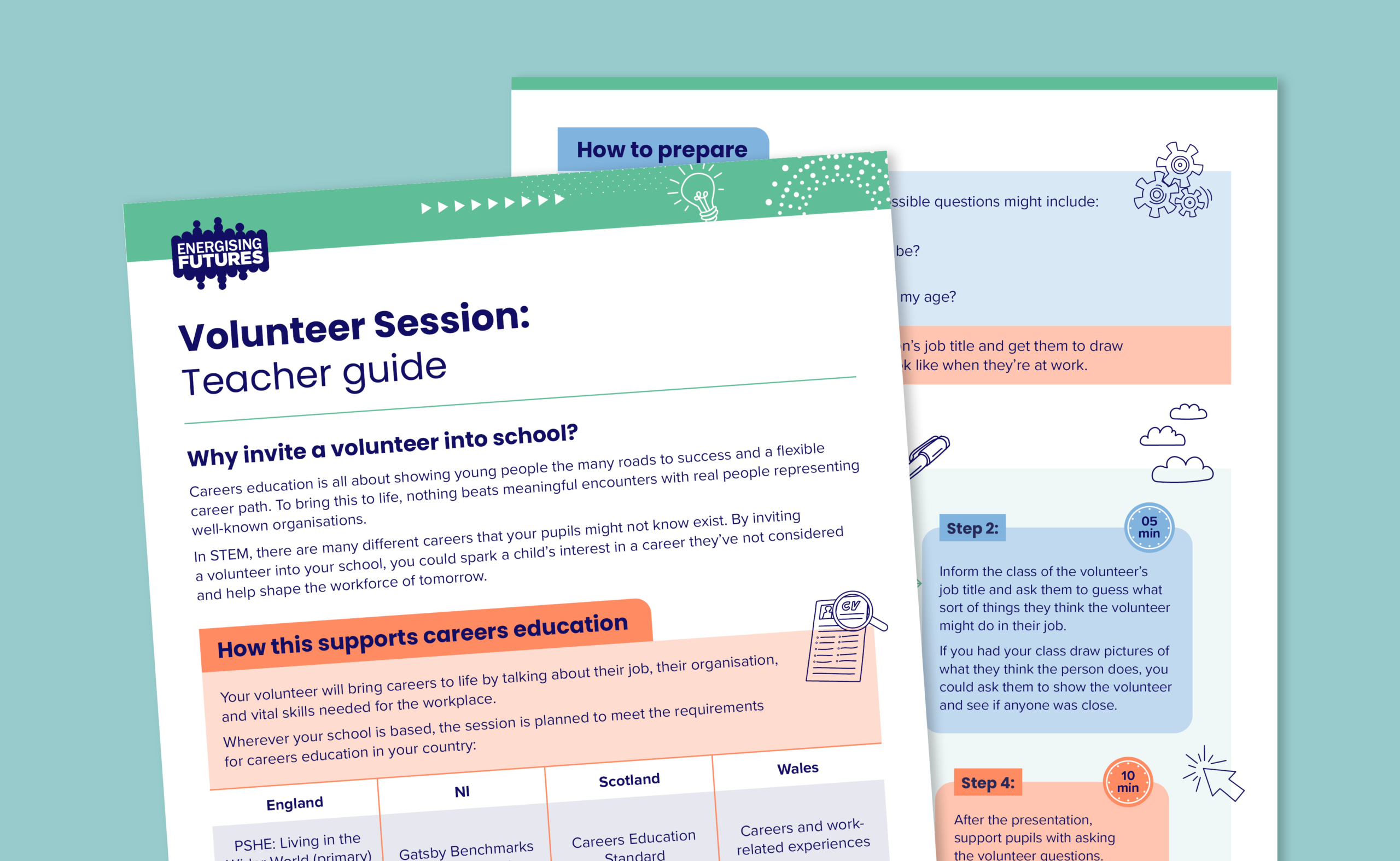 Volunteering session: Teacher guide | Energising Futures