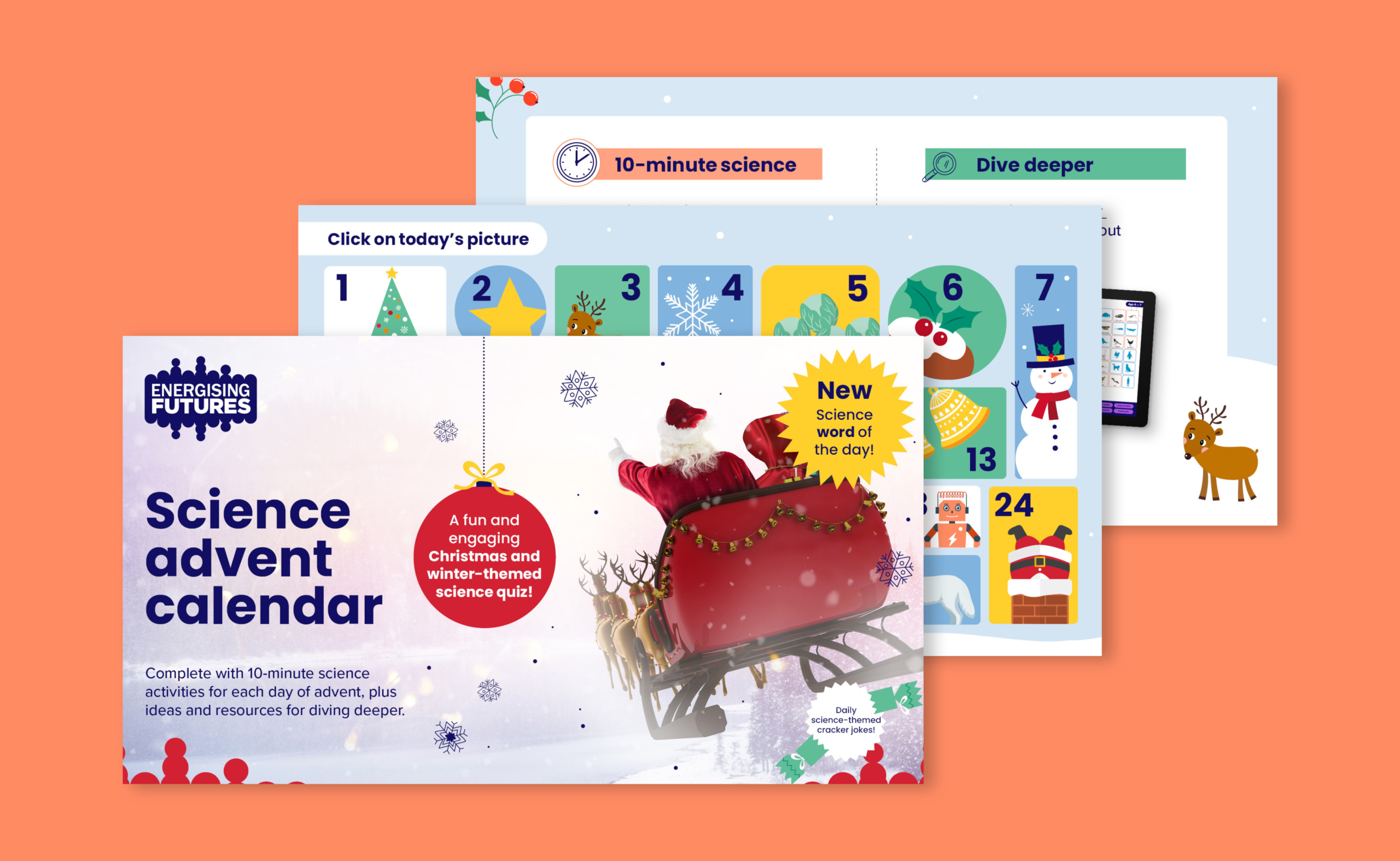 Science advent calendar 2024 (primary) | Energising Futures