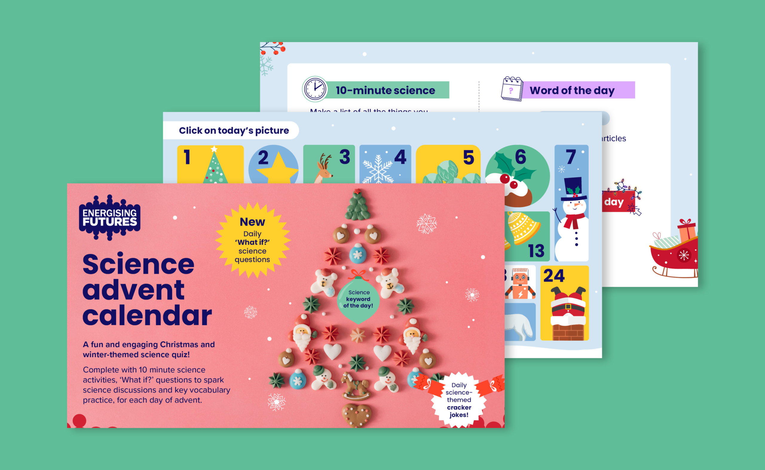 Science advent calendar 2024 (secondary) | Energising Futures