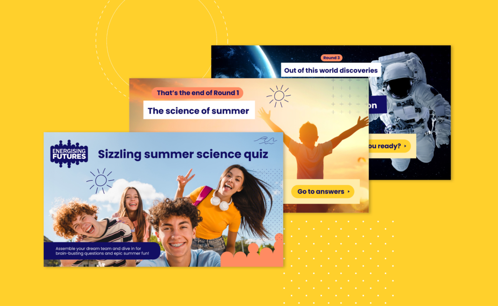 Sizzling summer science quiz (secondary) | Energising Futures