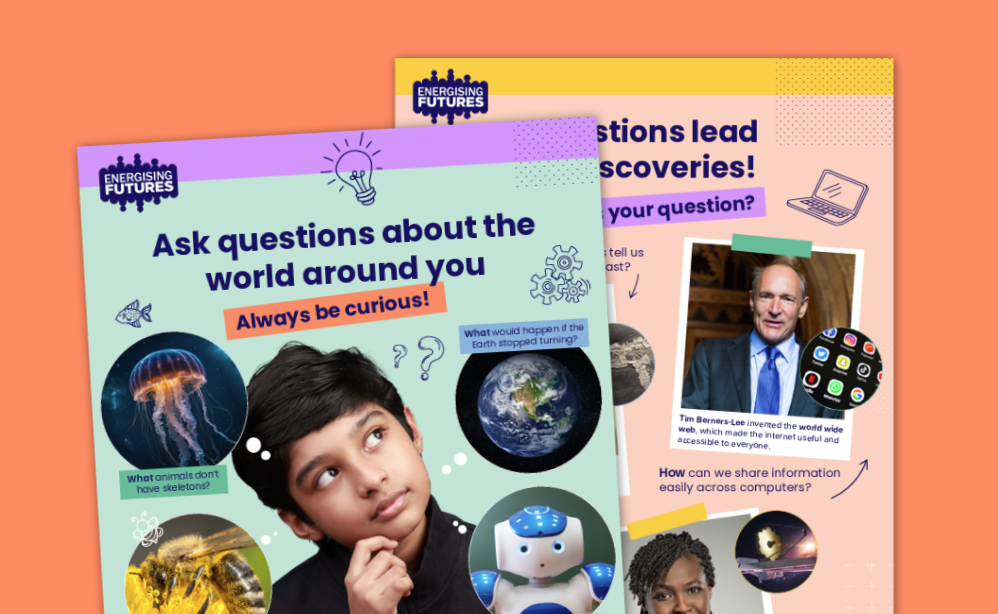 Asking questions poster 7-11 | Energising Futures