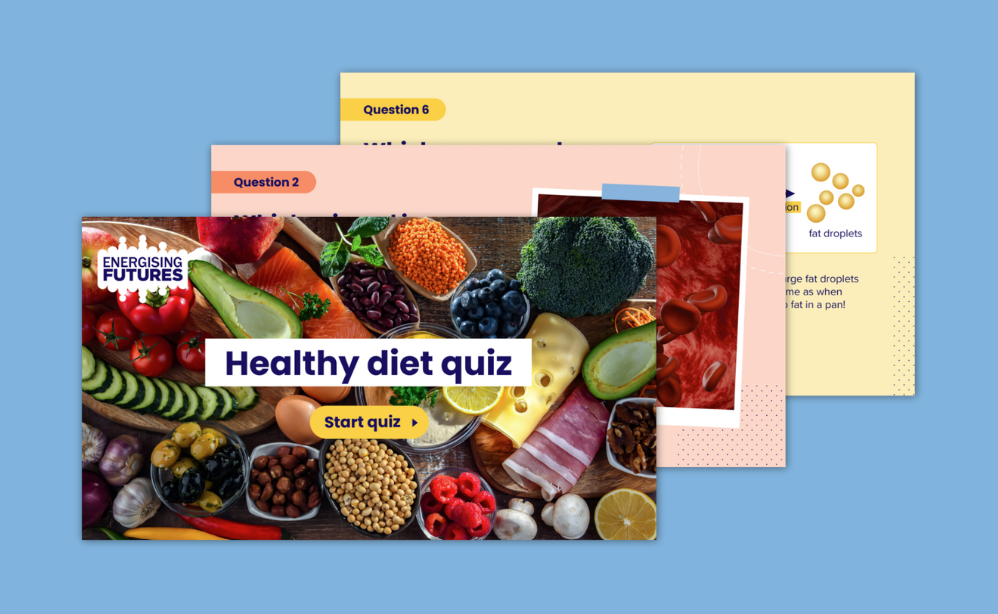 Nutrition and digestion healthy diet quiz | Energising Futures